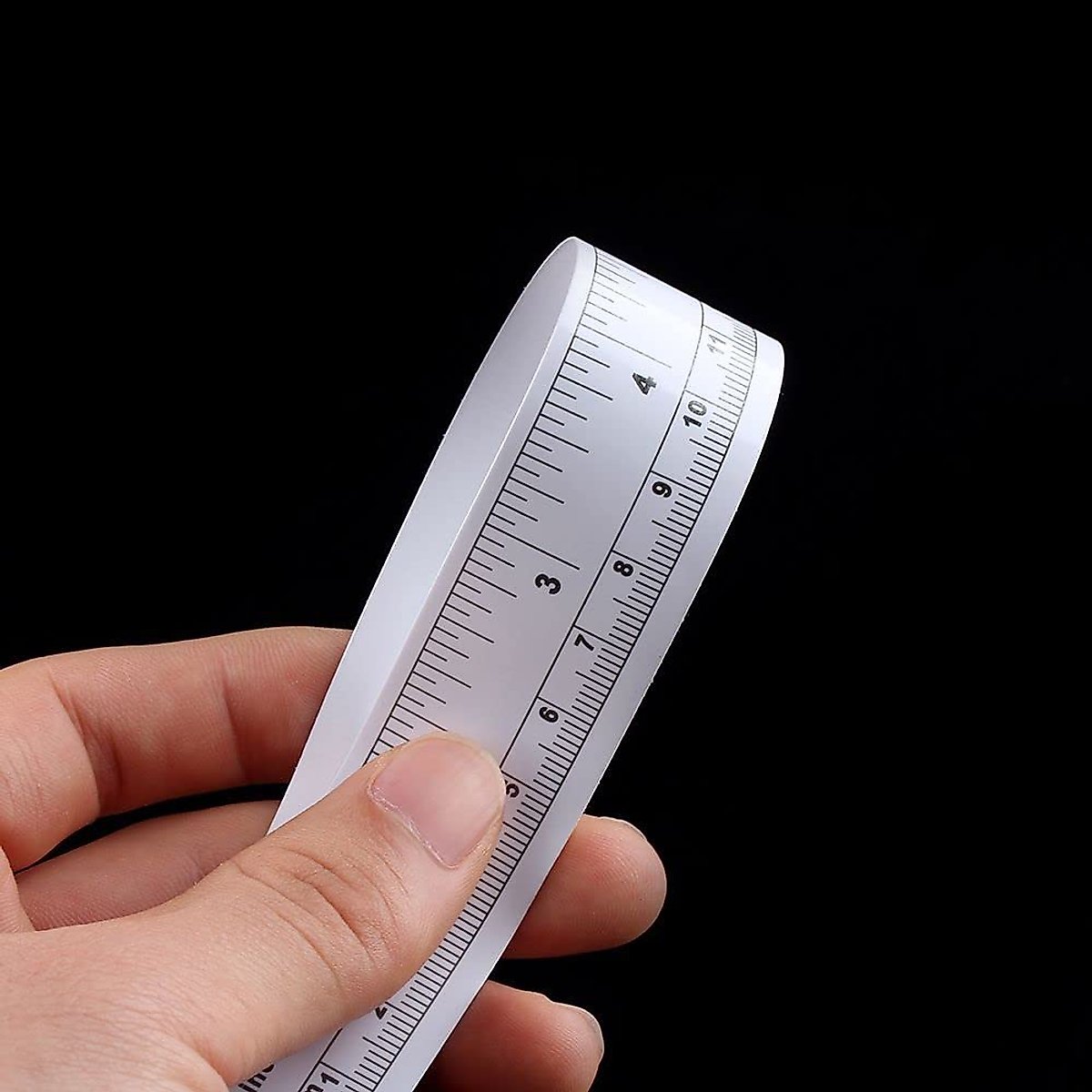Self-Adhesive Measuring Tape, Double Scale Stick on Workbench Ruler, Sticky Tape Measure for Work Bench, Saw Table, Drafting Table, 36"