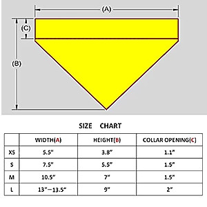 EechicSpace 2 Pack Green and Black Dog Bandanas Over Collar Buffalo Plaid for Small Pets
