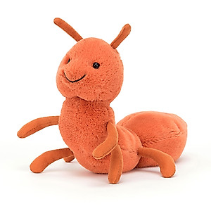 Jellycat Wriggidig Ant Stuffed Animal, 6.5 inches | Insect & Bug Plush Toy | Classic Children's Gift