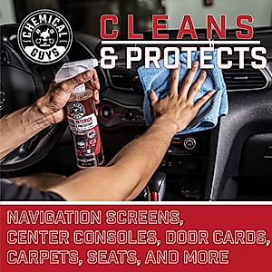 Chemical Guys SPI22516 Total Interior Cleaner & Protectant (Safe on Dash, Leather, Vinyl, Plastics, Trim, Glass, Fabric & More), 16 fl oz (Black Cherry Scent)