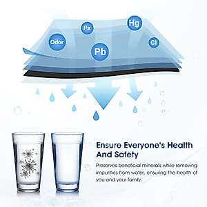 MARRIOTTO Filters Replacement for PUR® Water Filter Faucet, Replacement for RF9999® and RF-3375, Compatible with All Pur® Faucet Mount Filtration Systems, 3 Pack