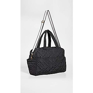 Marc Jacobs Quilted Nylon Large Bag, Black
