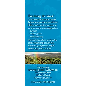 Kauai Coffee Mocha Macadamia Nut, Medium Roast - Ground Coffee, 10 oz Package