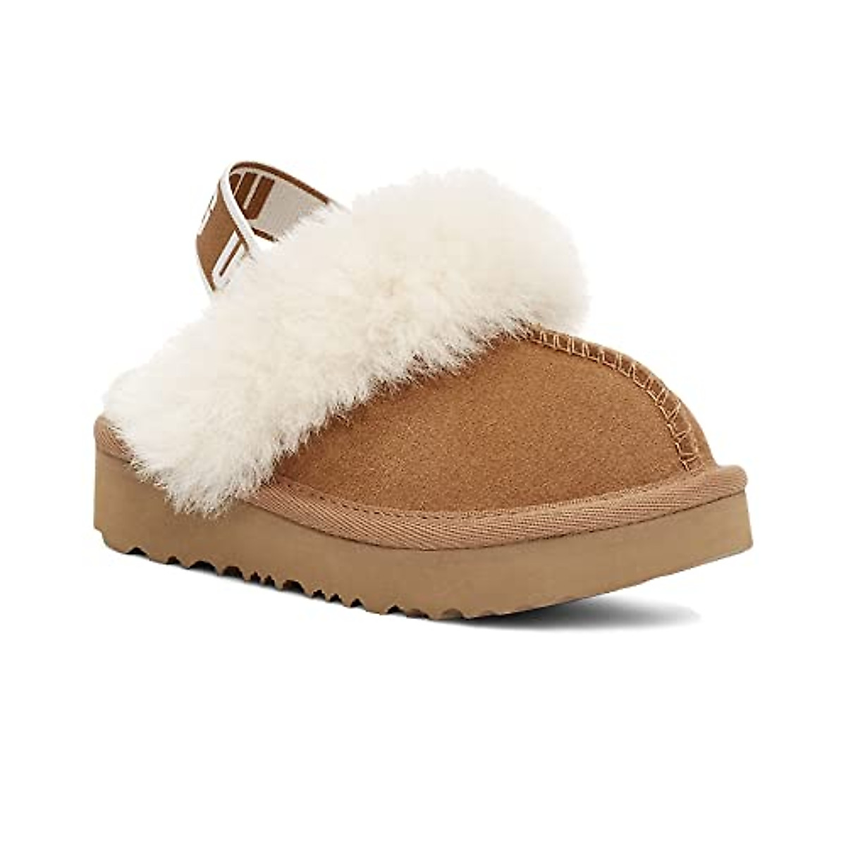 UGG Girls T FUNKETTE Slipper, Chestnut, 12 Little Kid