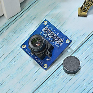 Comimark 2Pcs VGA OV7670 CMOS Camera Module Lens CMOS 640X480 SCCB I2C Interface for Arduino