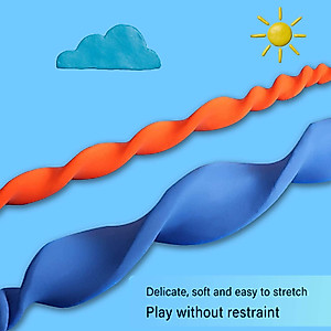 Modeling Clay for Kids, VANJETO Molding Magic Clay for Kids Air Dry, Super Soft Clay for DIY Slime, Ultra Light Air Dry Modeling Clay for Toddlers Children Teens, 7 OZ/Bag