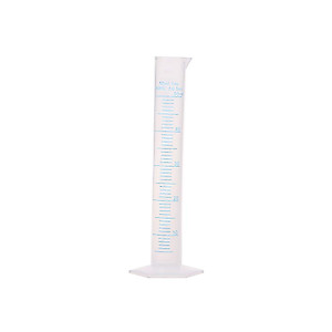 XISAOK 50mL Measuring Cylinder Laboratory Test Graduated Liquid Trial Tube Jar Tool New