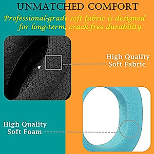 TaiZiChangQin Ear Pads Ear Cushions Earpads Replacement Compatible with Utaxo BH001 UTBH001 Headphone ( Black Fabric )