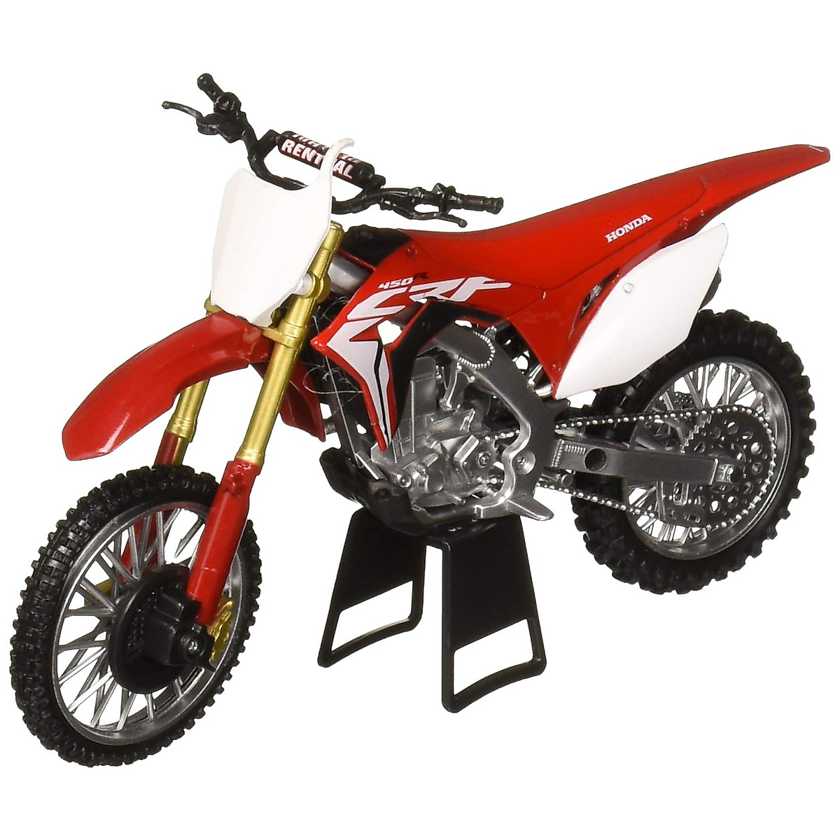 New-Ray NewRay 1: 12 Motorcycles - Honda CRF450R (Red) Diecast Vehicles
