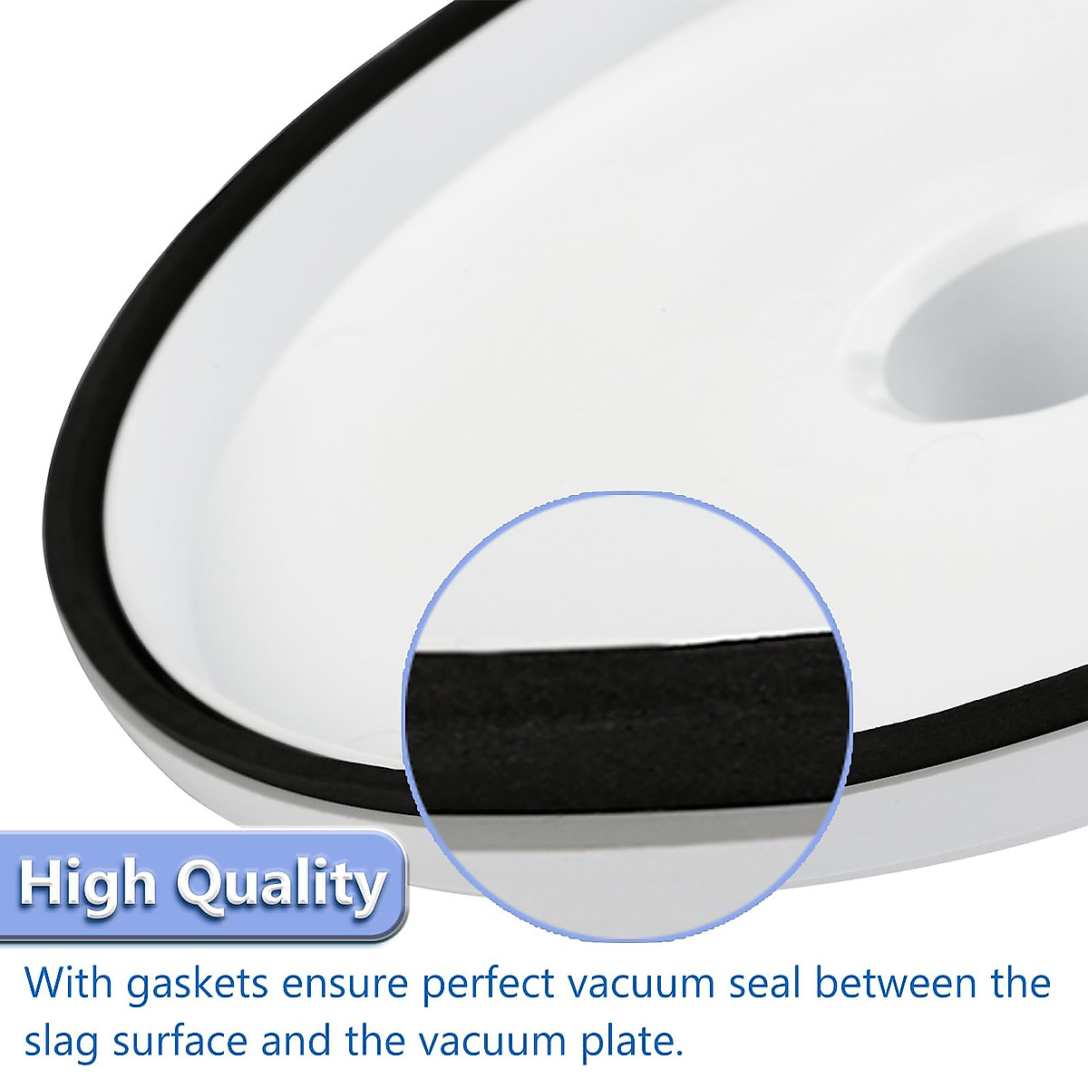 ChangTa SP1106 Pool Skimmer Vacuum Plate -for Hayward Swimming Pool Skimmer SP1082 1084 1085 1075 Fits Skim Vac Plate In-Ground Pool Skimmer Replacement Parts