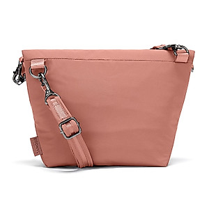 Pacsafe Women's Citysafe CX Anti Theft Convertible Crossbody, ECONYL Rose