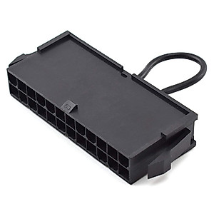 SDTC Tech 24-Pin ATX Power Supply Jumper Bridge Tool PSU Test Starter Without Being Plugged Into The Motherboard