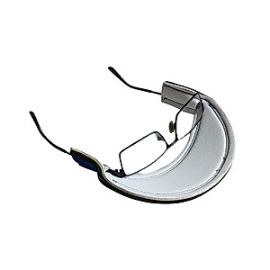 TwoShade Strapless Reversible Sun Visor Golf Tennis Beach Hat Mens Womens Two Shade Blue/White