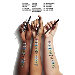 NYX PROFESSIONAL MAKEUP Slim Eye Pencil, Eyeliner Pencil - Dark Brown