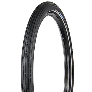 Schwalbe - Fat Frank Cruiser and Road Wire Clincher Bike Tire | 26 x 2.35 | Active Line, K-Guard | Black/Reflective