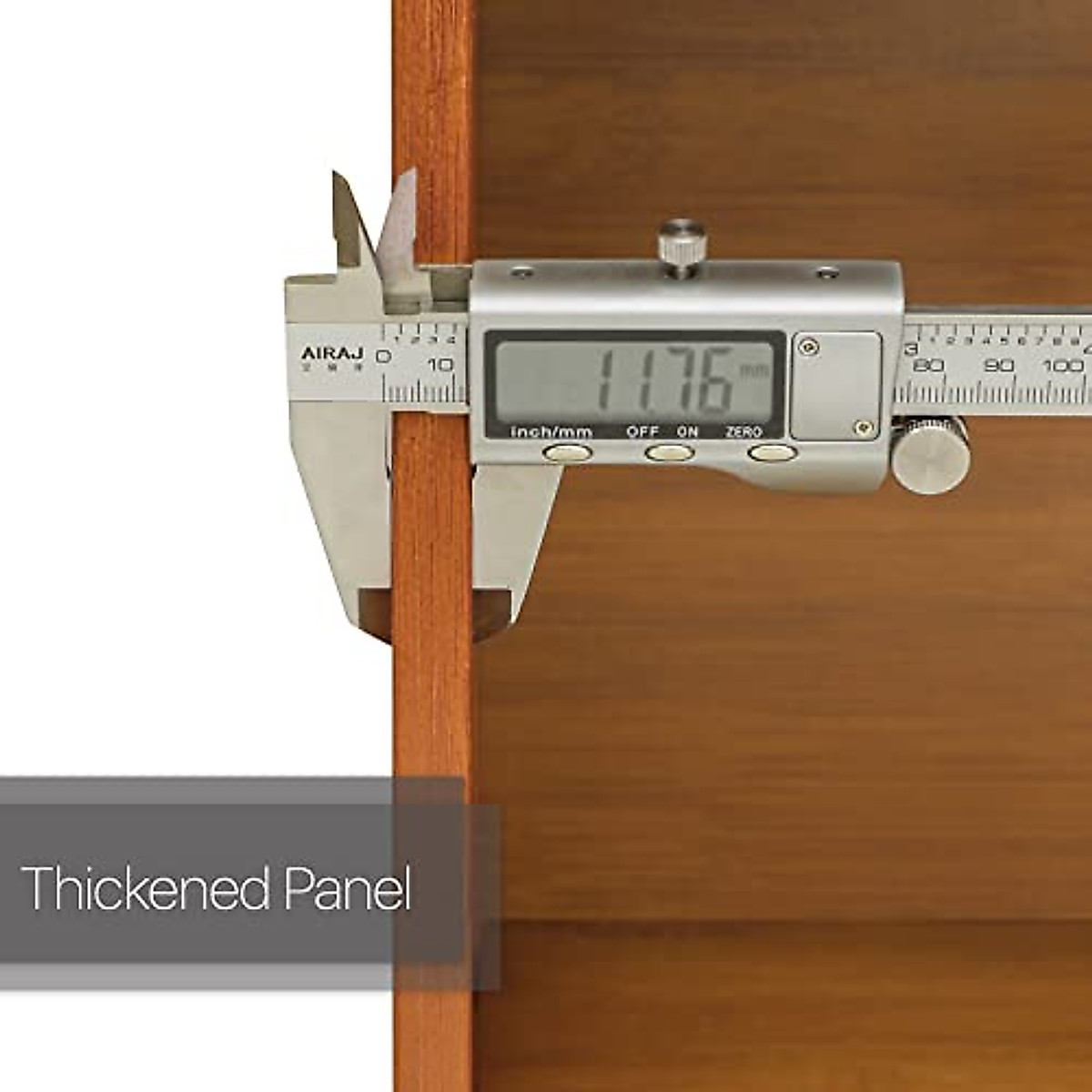 MoNiBloom 4 Tier Shoe Cabinet, Bamboo Free Standing Shoe Shelf Storage Rack with Flip Doors for 9-12 Pairs Home Entryway Hallway Office Bedroom, Brown