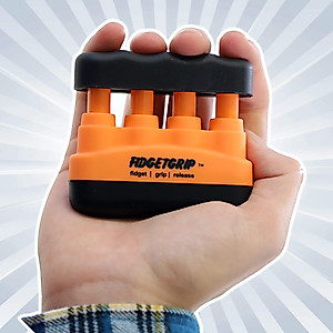 FidgetGrip - Stress Relief Device for Kids and Teens with Anger or Stress | Calm Your Child with Every Squeeze | Boosts Focus and Reduces Anxiety | Reliable, Squeeze Device for Effective Stress Relief