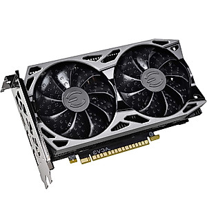 EVGA GeForce GTX 1650 SC Ultra Gaming GDDR6, 04G-P4-1257-KR, 4GB GDDR6, Dual Fan, Metal Backplate