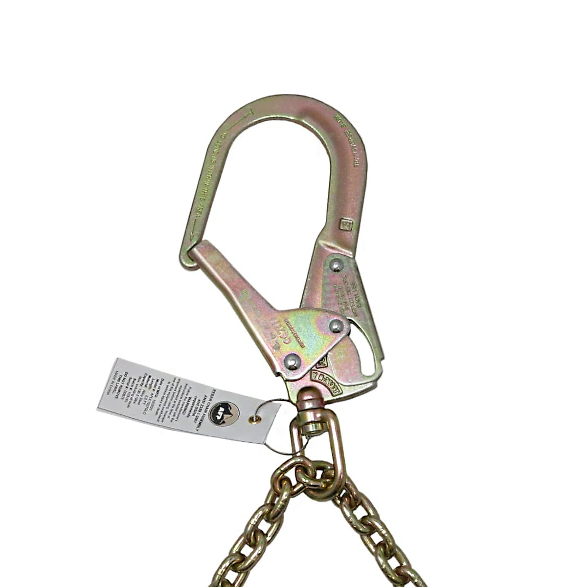 AFP Rebar Positioning Chain Assembly with Swivel Hook (Gold)