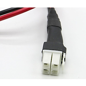 30A 1M Fuse 4 PIN Short Wave Power Supply Cord Cable for ICOM IC-7000 FT450 FT950