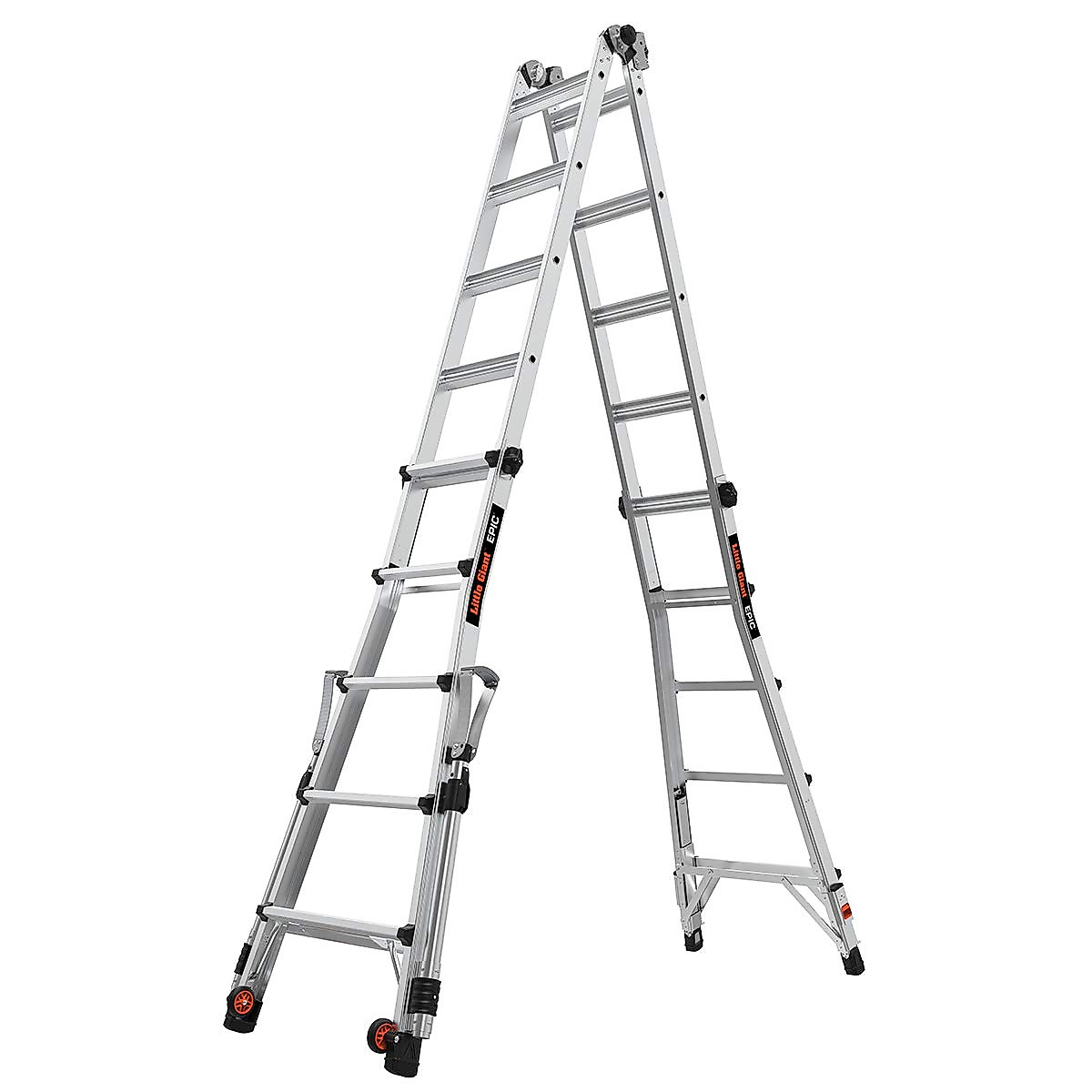 Little Giant Ladders, Epic, M22, 22 foot, Multi-Position Ladder, Aluminum, Type 1A, 300 lbs weight rating, (16822-818)