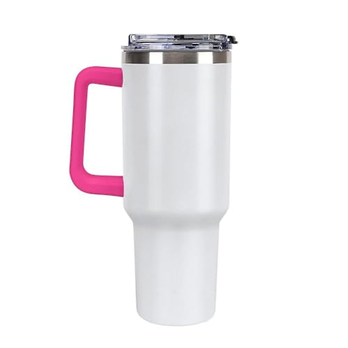 Ice Hockey Goalie Girl Watercolor Insulated Tumbler with Lid And Straw Stainless Steel Travel Coffee Mug 40oz Light Rose Red-style