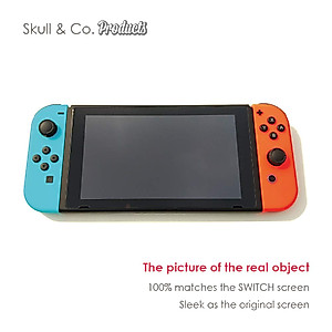 Skull & Co. Tempered Glass Screen Protector for Nintendo Switch (2-PACK)