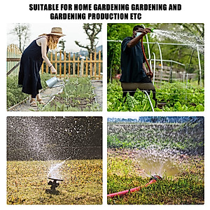 AIEX 100pcs Drip Irrigation Plugs, 1/4" Drip Tubing End Cap Irrigation Stopper Goof Hole Plugs Drip System Parts for Home Garden Lawn (Black)