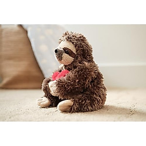 Bearington Sloth Plush Valentine's Day Stuffed Animals 6 in Ideal for Valentine's Gift for Kids
