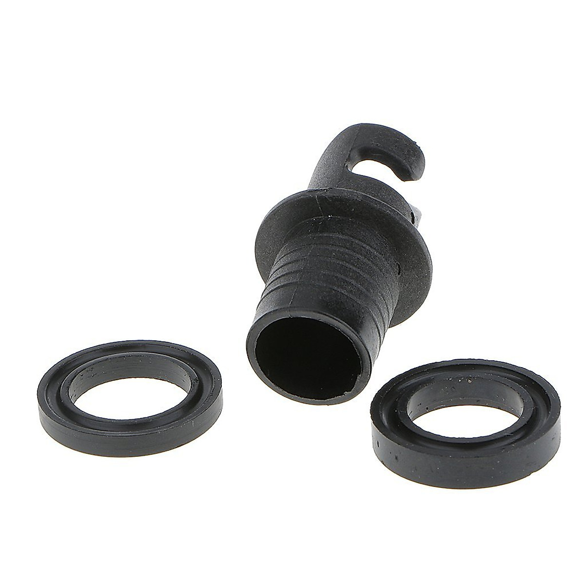 FHelectronic 5 Pieces Boat Foot Pump Hose Adapter H-R Valve Adapter Inflatable Boat Valves Hose Adapter