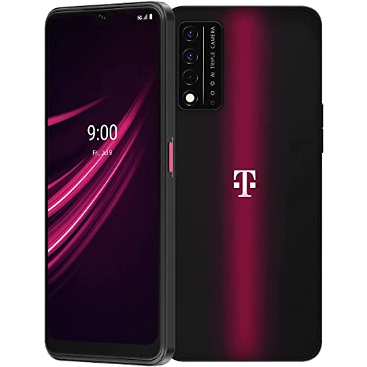 T-Mobile REVVL V+ 5G Android 64GB Smartphone - Nebula Black (Renewed) (T-Mobile Unlocked)