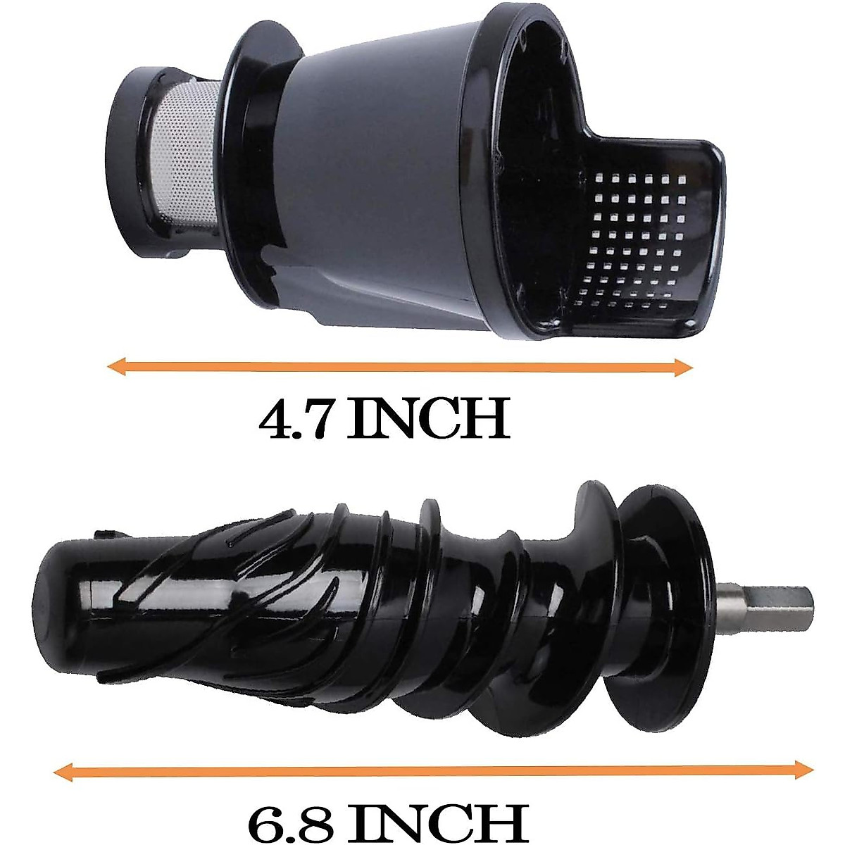 8006 Juicer Replacement Parts Compatible with Omegae 8006 8005 8004 8003 NC900 Slow Masticating Juicer 2 Juicing Screen Juicer Auger