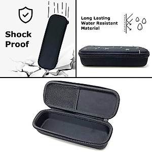 Arber Hard Case for Manscaped Lawn Mower 4.0 or 3.0 Trimmer - Protective Organizer for Trimmer and Accessories - Case Only