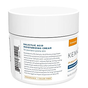 Kenkoderm Psoriasis Moisturizing Cream - 10 oz | 1 Jar | Dermatologist Developed | Fragrance + Color Free (1 Jar)