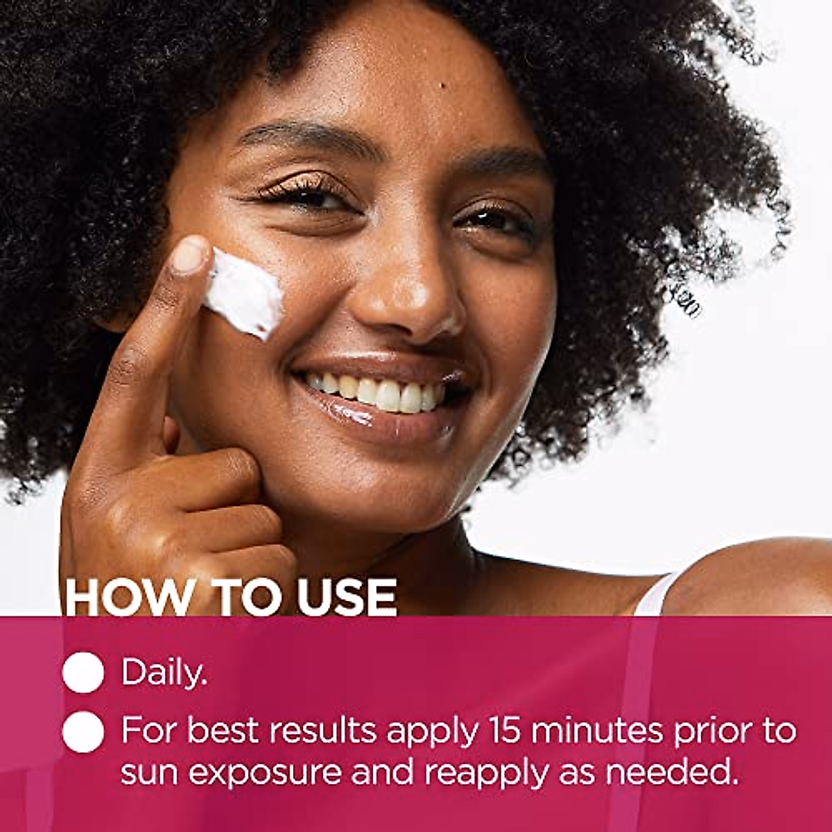 Andalou Naturals 1000 Roses Daily Shade Facial Lotion with SPF 18, 2-in-1 Hydrating & Soothing Moisturizer & Face Sunscreen, Broad Spectrum Protection, Hypoallergenic for Sensitive Skin, 2.7 Fl Oz