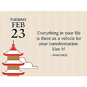 Wisdom of the East 2021 Mini Day-to-Day Calendar