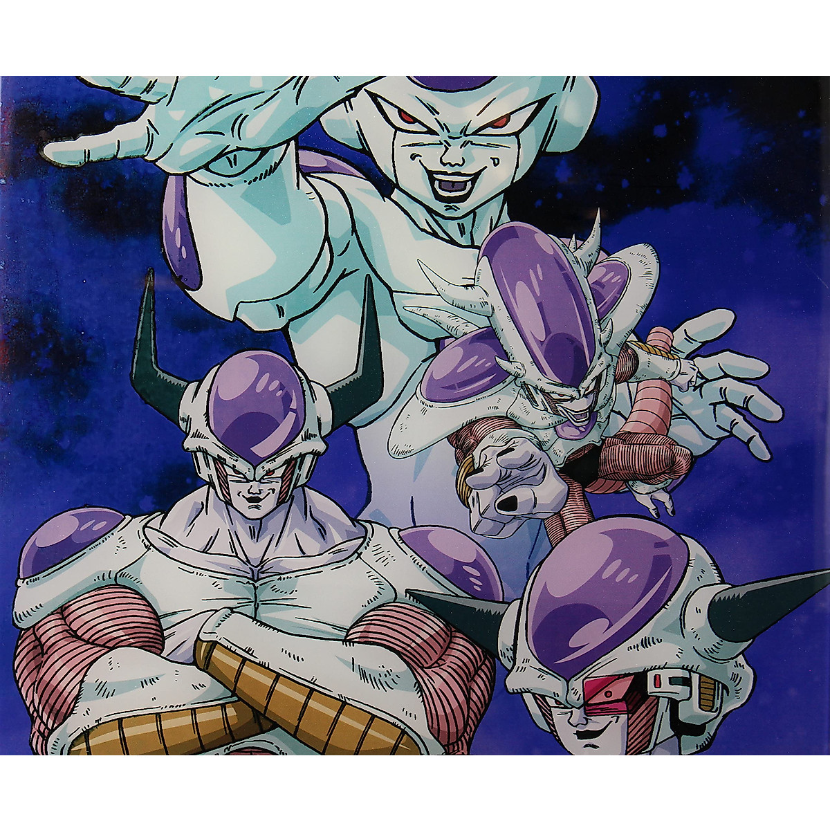 Dragon Ball - Impression en Verre - Frieza Forms - 30X40 cm