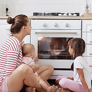 Moonybaby Oven Lock Child Safety, Heat-Resistant, Jet Black