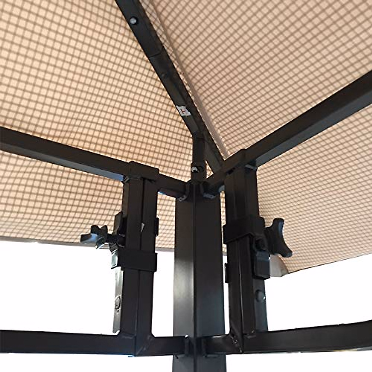 Garden Winds Replacement Canopy Top Cover for The Solar Grillzebo - RipLock 350