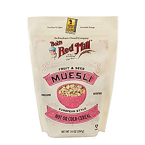 Bob's Red Mill Fruit and Seed Muesli 14 Ounce (Pack of 3)