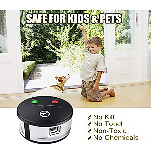 Kemps Ultrasonic Rodent Repellent Indoor Squirrel High-end Electronic Effective Drive Rats, Squirrel, Mouse, Rodents, Etc Suitable for Home, Offices, Hotels, Restaurants, Garages