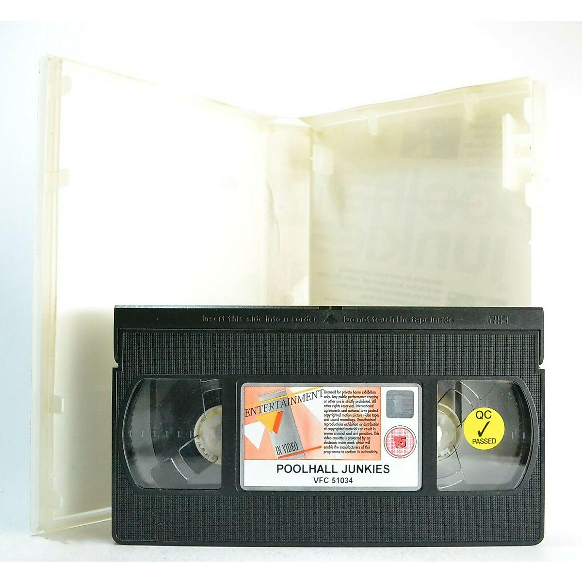 Poolhall Junkies: Thriller (2002) - Large Box - C.Palminteri/C.Walken - Pal VHS