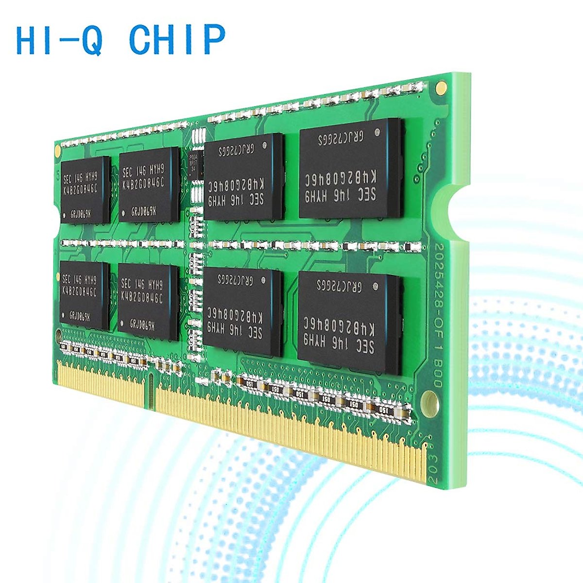 TECMIYO 8GB Kit (2 x 4GB) DDR3L-1600 SODIMM,DDR3 PC3-12800S/PC3L 1600MHz 12800 Ram 8 GB Non ECC Unbuffered 1.35V/1.5V CL11 204 Pin Sodimm Ram 2RX8 Dual Rank for Laptops Notebook Memory Upgrade