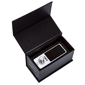 Rowin High Precision Guitar Chromatic Tuner Pedal with 9V DC 1A Pedal Power Supply