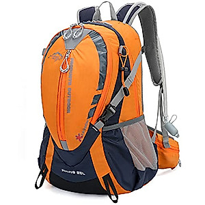INOXTO Small Hiking Backpack with 2L Water Bladder and Waterproof Rain Cover, 25L Hydration Backpack Hiking Daypack Camping Backpack for Travel Cycling Hiking Camping Outdoor for Men and Women