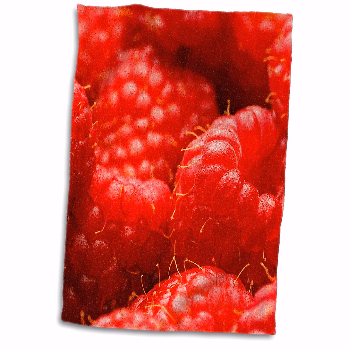 3dRose Danita Delimont - Fruit - Oregon, Keizer, Locally Grown Raspberries. - Towels (twl-251359-1)