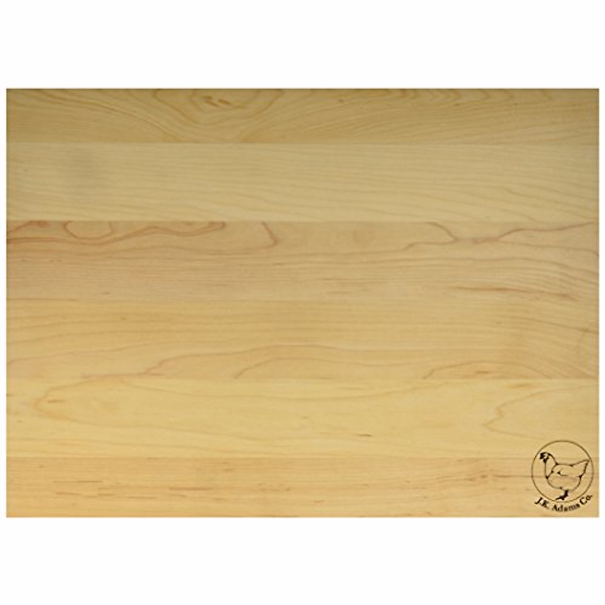 J.K. Adams 16-Inch-by 12-Inch Sugar Maple Wood Takes Two Cutting Board