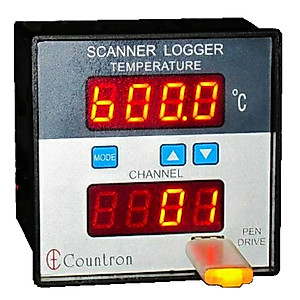 8 Channel Temperature Logger Model CT708 Black
