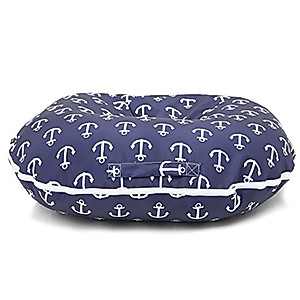 Removable Newborn Lounger Cover Water Resistant with Nautical Anchors
