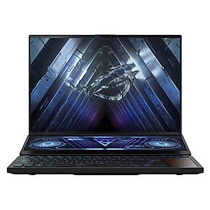 EXCaliberPC 2022 ASUS ROG Zephyrus Duo 16 GX650RW-XS96 Pro Extreme (AMD Ryzen 9 6900HX, 32GB RAM, 1TB NVMe SSD, RTX 3070Ti 8GB, 16" QHD+ 165Hz, Windows 11 Pro) Gaming Laptop